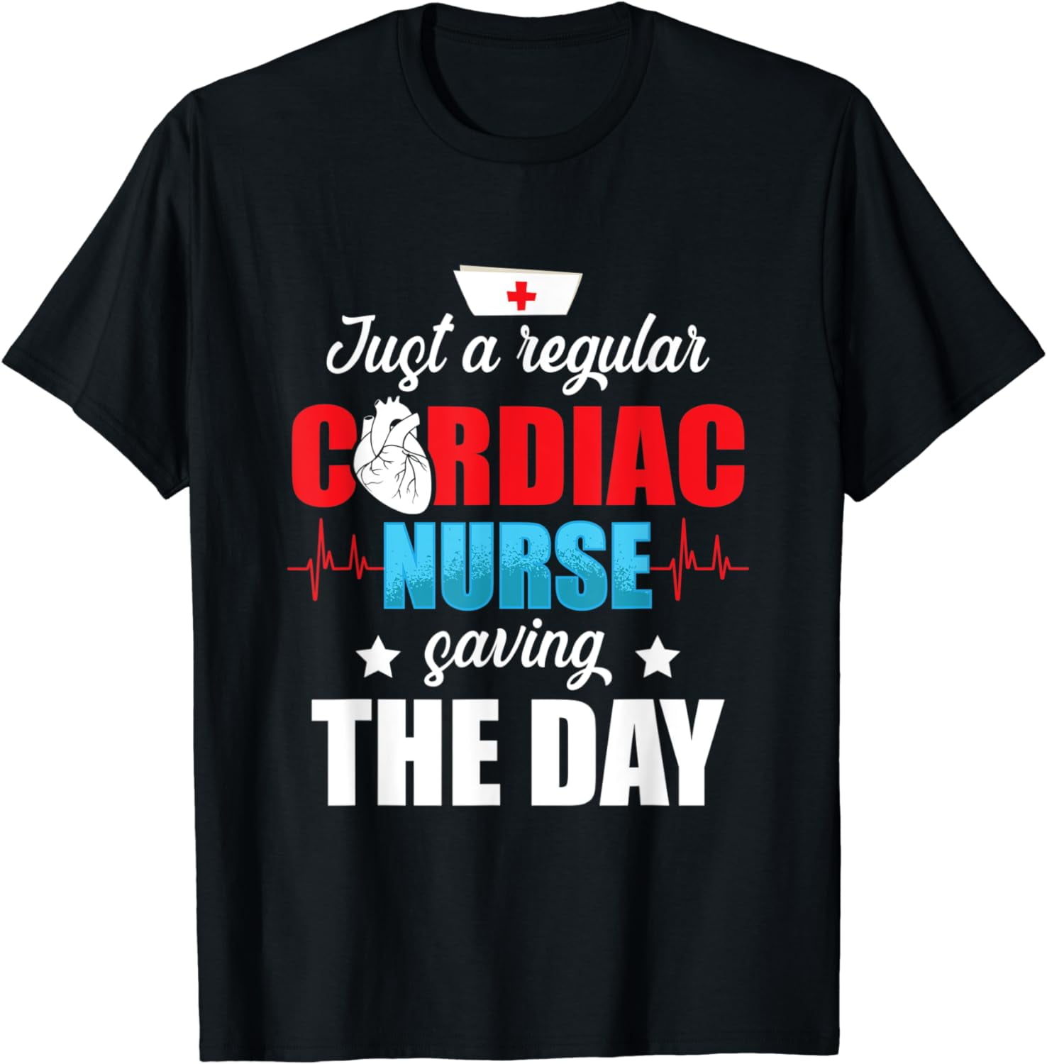 Cardiac Nurse Saving Cardiology CNS Nursing RN T-Shirt - Walmart.com