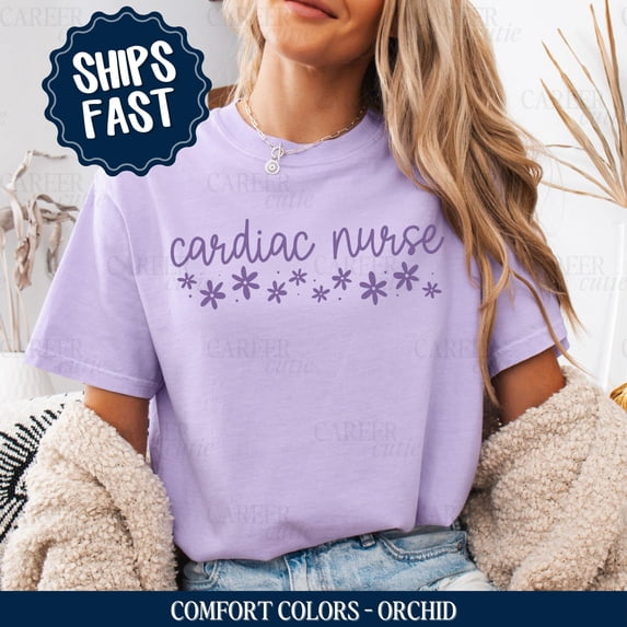 Cardiac Nurse Shirt Cardiovascular Nurse Gift For Cardiac Nurses CVICU ...