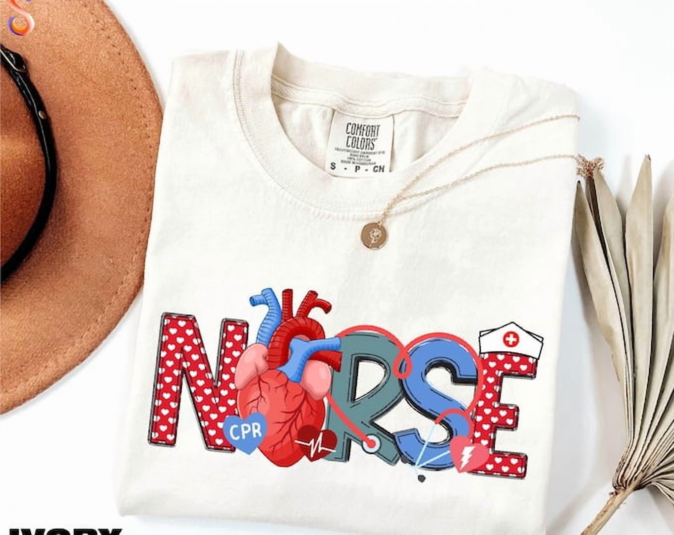 Cardiac Nurse Shirt, Heart Anatomy Tee, Medical Sweater, Heart Nurse ...