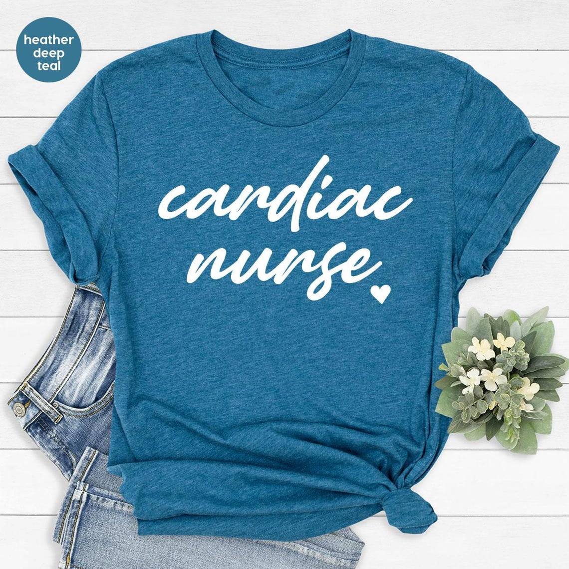 Cardiac Nurse Shirt, Nurse Appreciation Gift, Cardiology Nurse Shirt ...