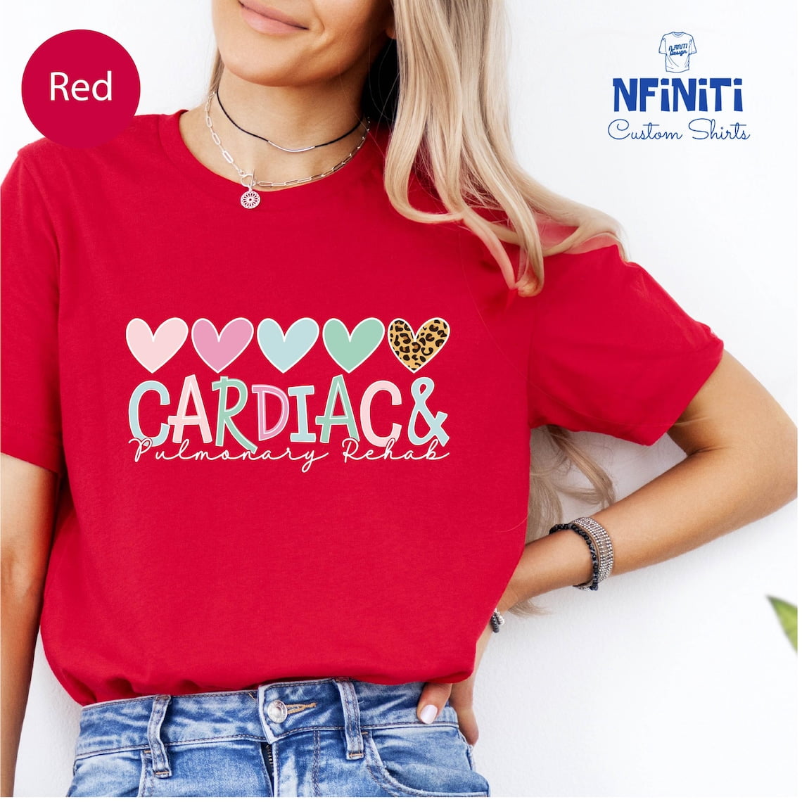 Cardiac Pulmonary Rehab Shirt: Heart Warrior Nurse Tee All Size S-5Xl ...