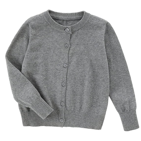 Cardigan For Girls Baby Knit Sweater Button-Up Cardigan Soft Cozy ...