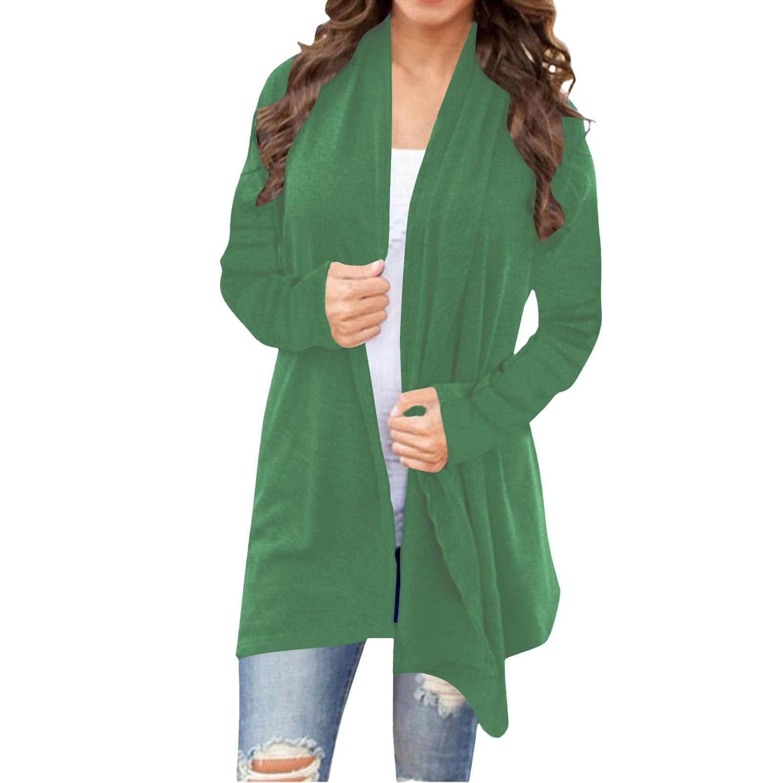 Cardigan Sweaters For Women Lightweight Knit Loose Long Sleeve Cardigan ...