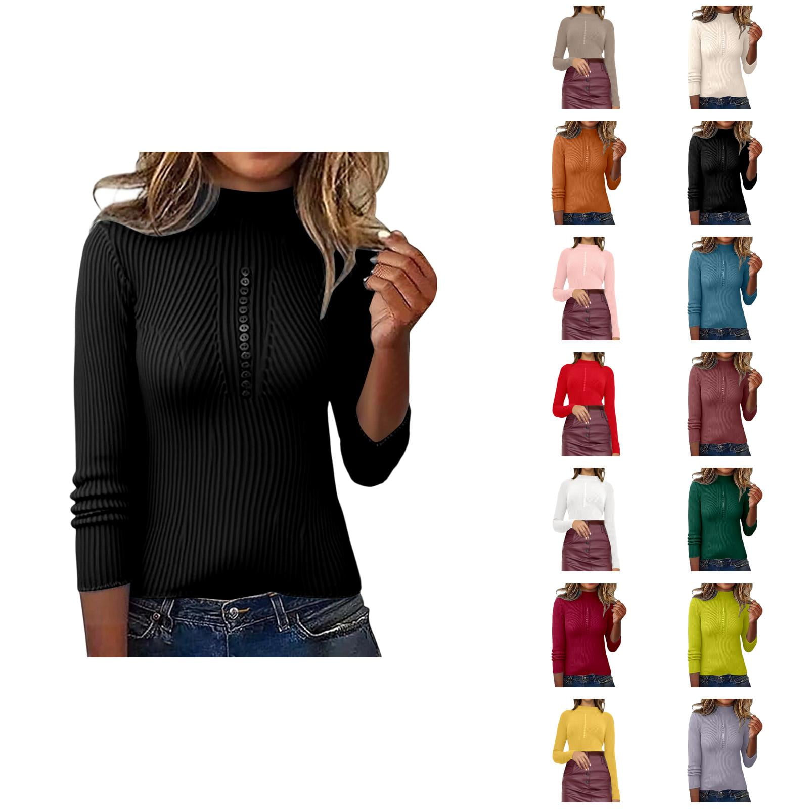 Cardigan Sweaters for Women Oversized Knit Pullover Casual Cozy Autumn ...