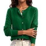 Cardigan Sweaters for Women Casual Long Sleeve Open Front Button Down ...