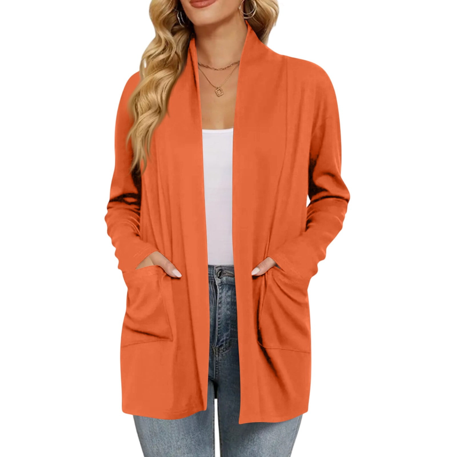 Cardigan Sweaters for Women Lightweight Open Front Cardigans Casual ...