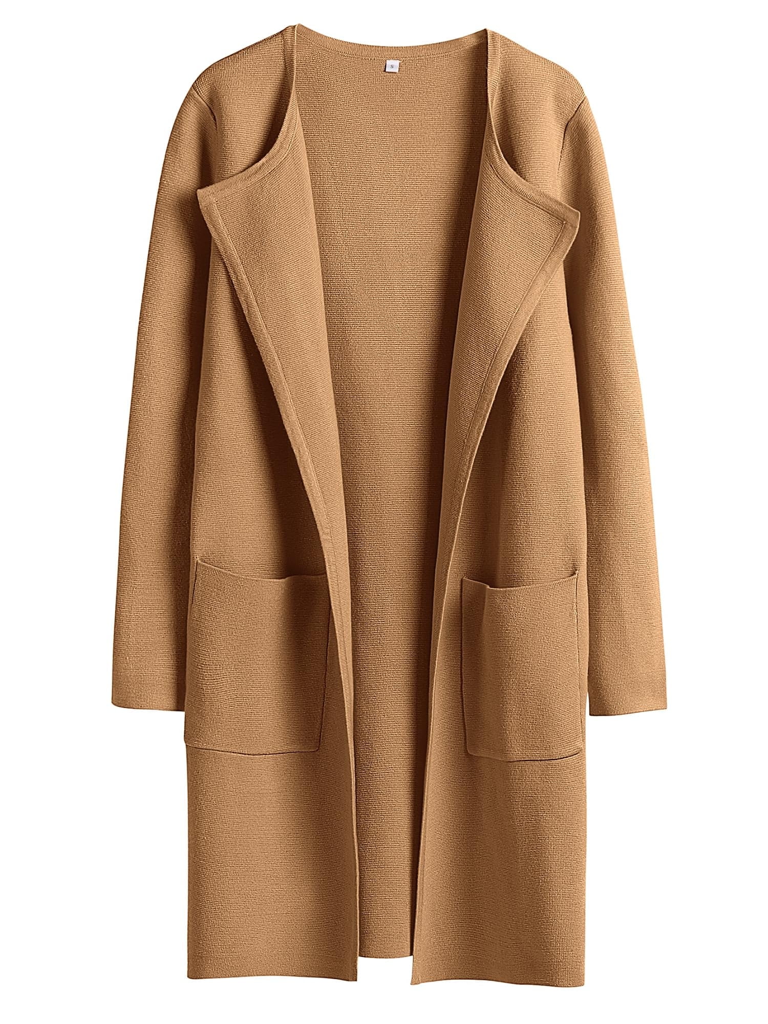Cardigan Sweaters for Women Open Front Long Trench Coats Jacket Fall ...