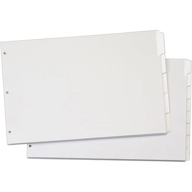 Cardinal-2PK Cardinal Write 'N Erase Special Mylar Tab Dividers - 5 X ...