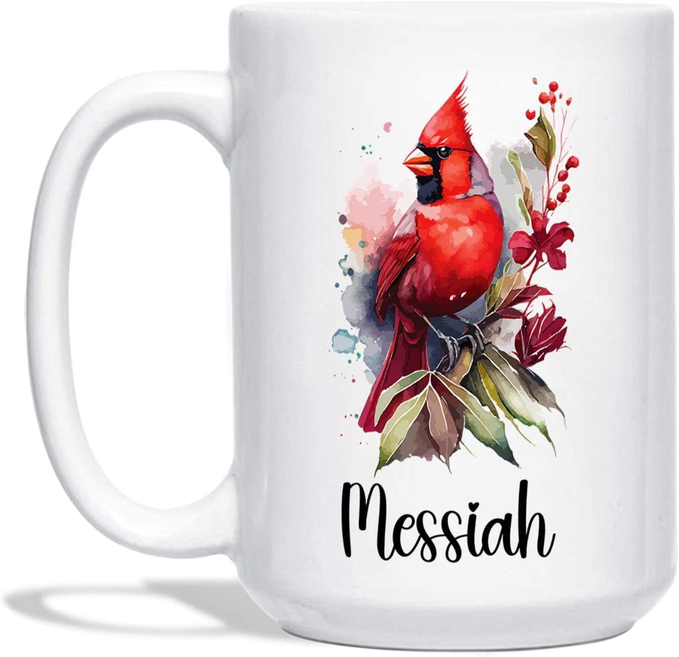 When A Cardinal Appears In Your Yard It Is A Visitor From Heaven Mug ...