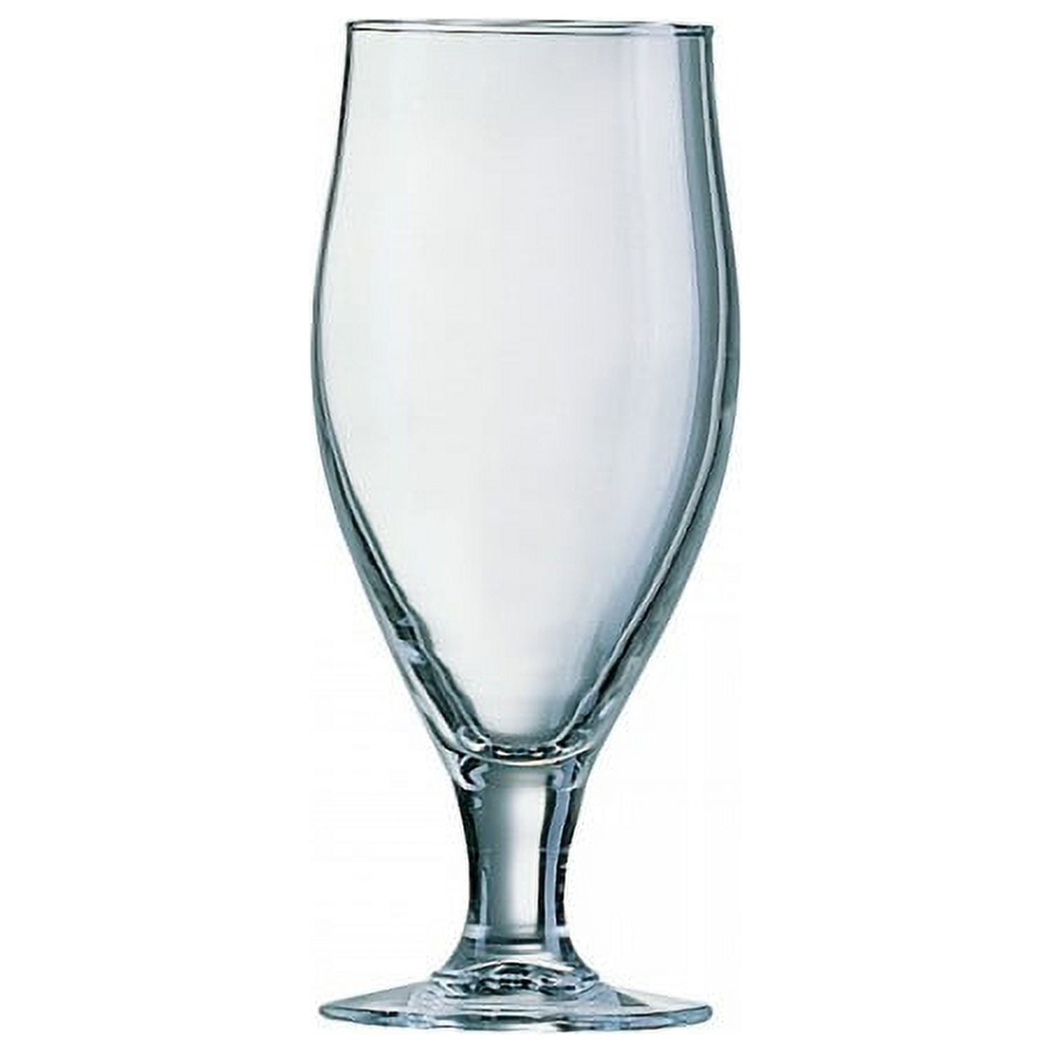 Cardinal Arcoroc Cervoise Footed Beer Glass, 10.5 oz, Clear | 24 Per ...