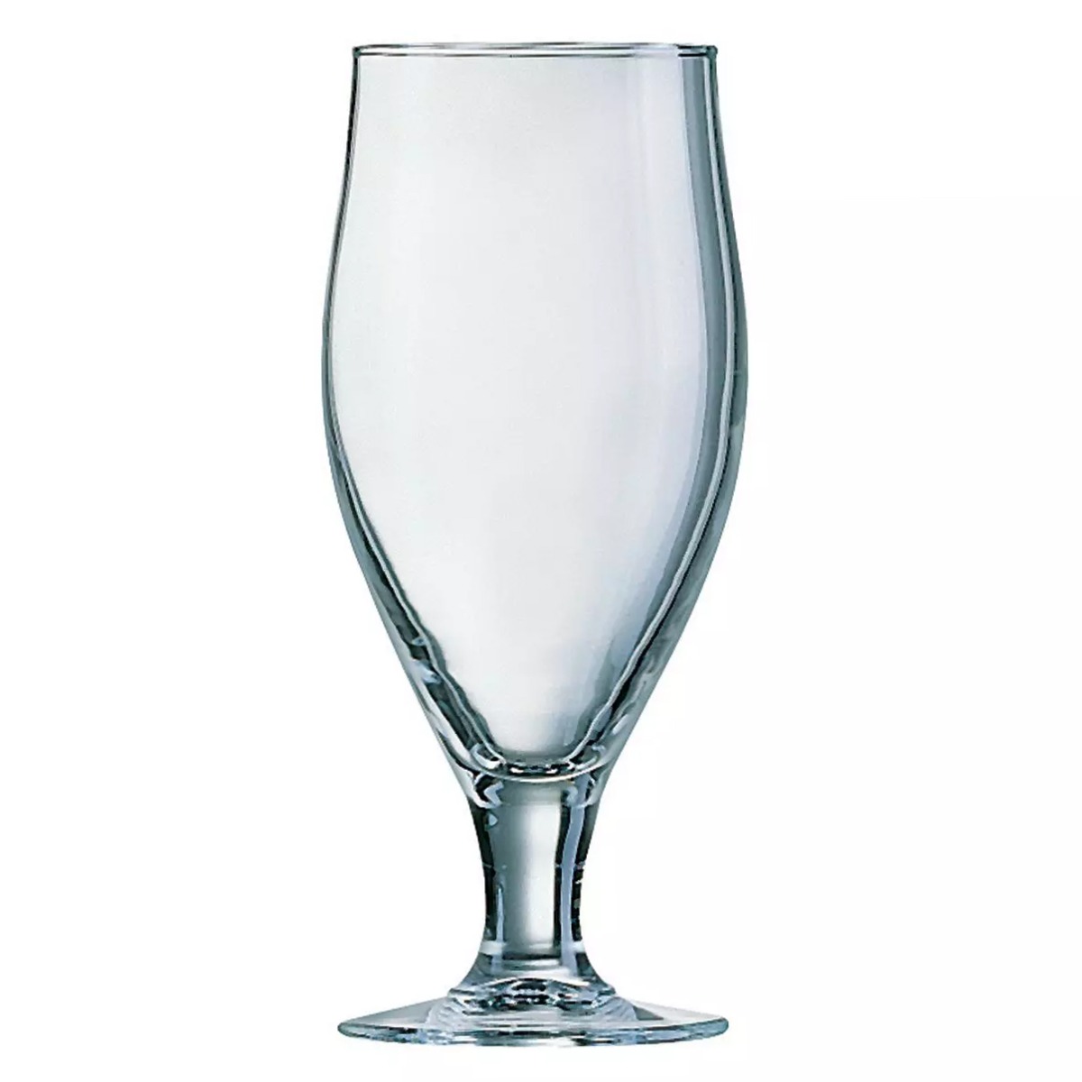Cardinal Arcoroc Cervoise Footed Beer Glass, 10.5 oz, Clear | 24 Per ...