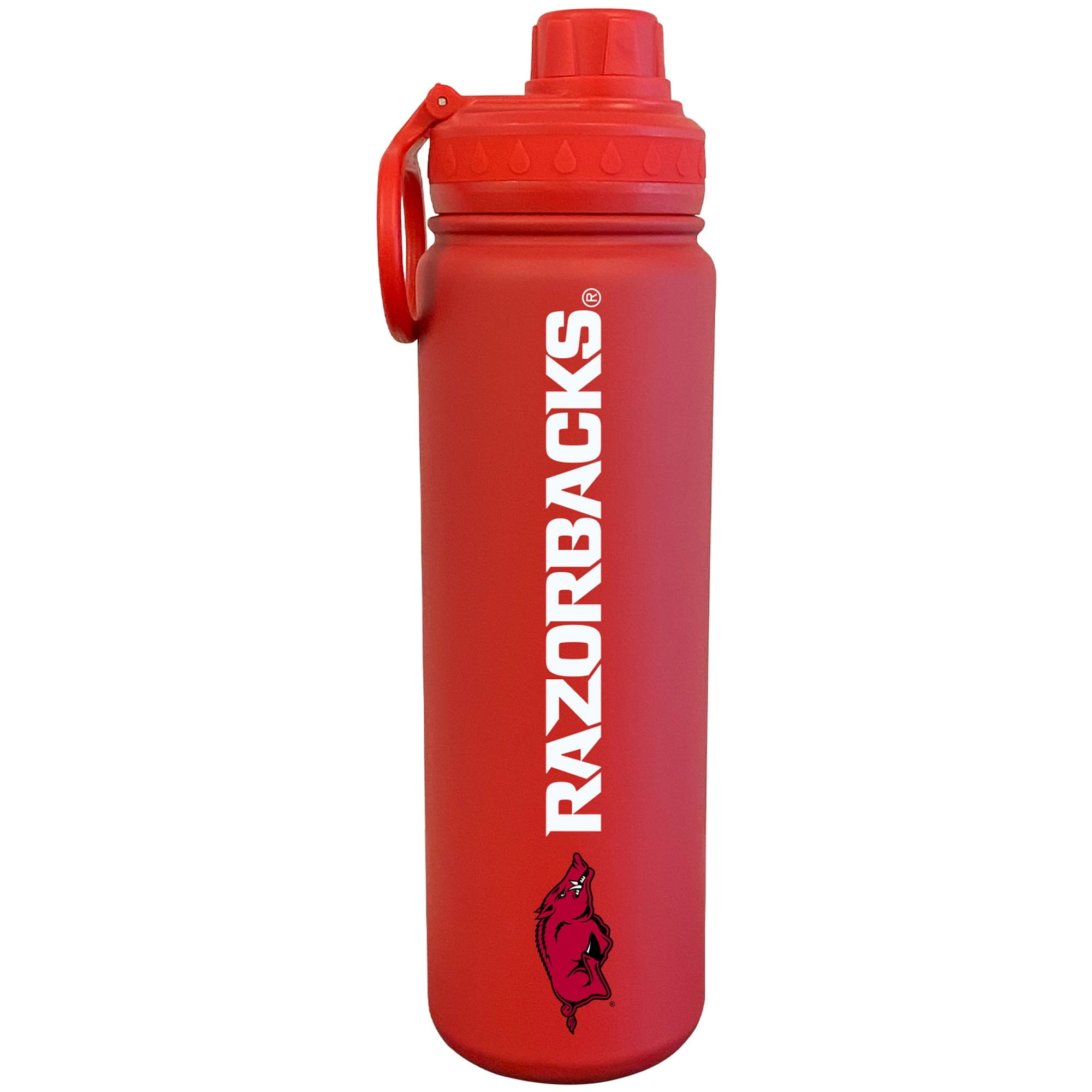 Cardinal Arkansas Razorbacks 24oz. Logo Stainless Sport Bottle ...