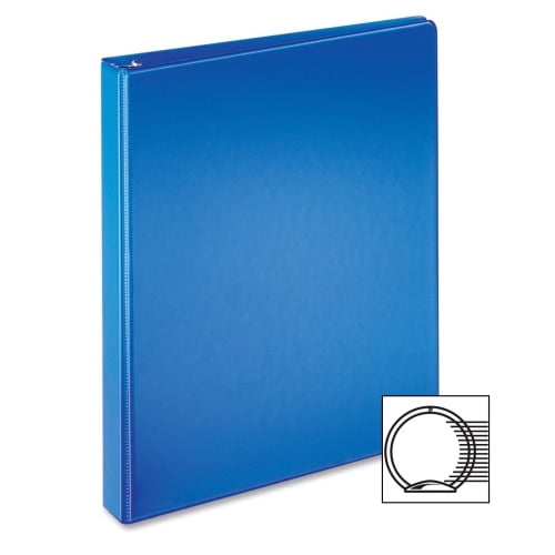 Cardinal BasicSelect Round Ring Binder 1" Binder Capacity - Letter - 8. ...
