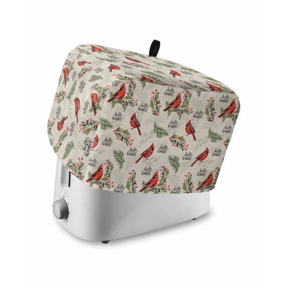 Cardinal Bird Small Toaster Cover 2 Slice, Kitchen Appliance Covers ...