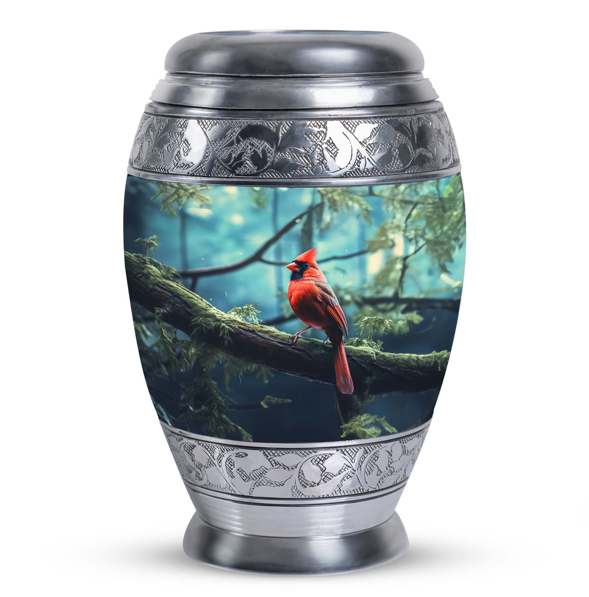 Cardinal Bird Urn For Ashes For Women, Mini Funeral Urns For Human ...