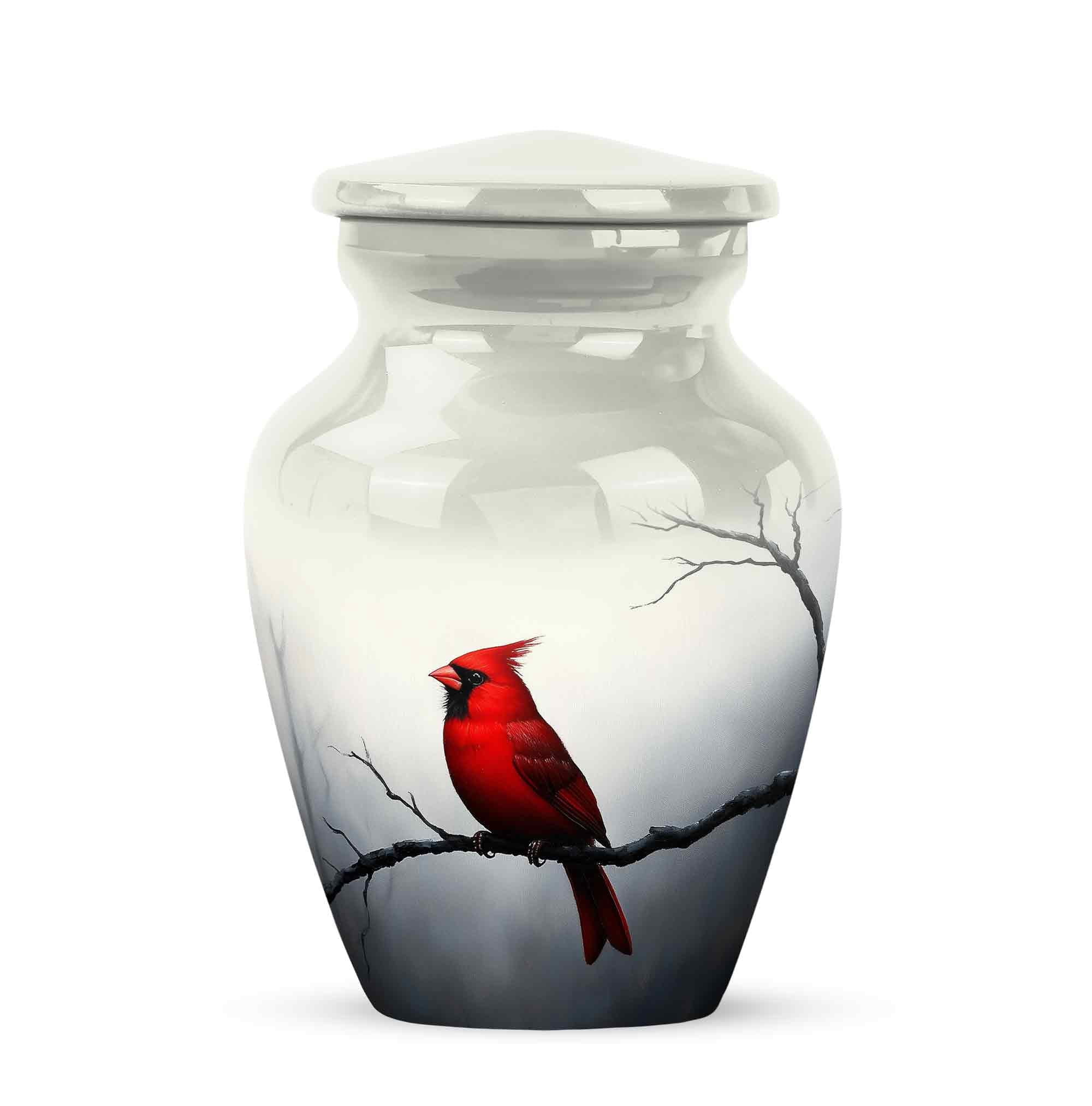 Cardinal Bird Urn For Human Ashes Adult Man - Cardinal Bird Cremation ...