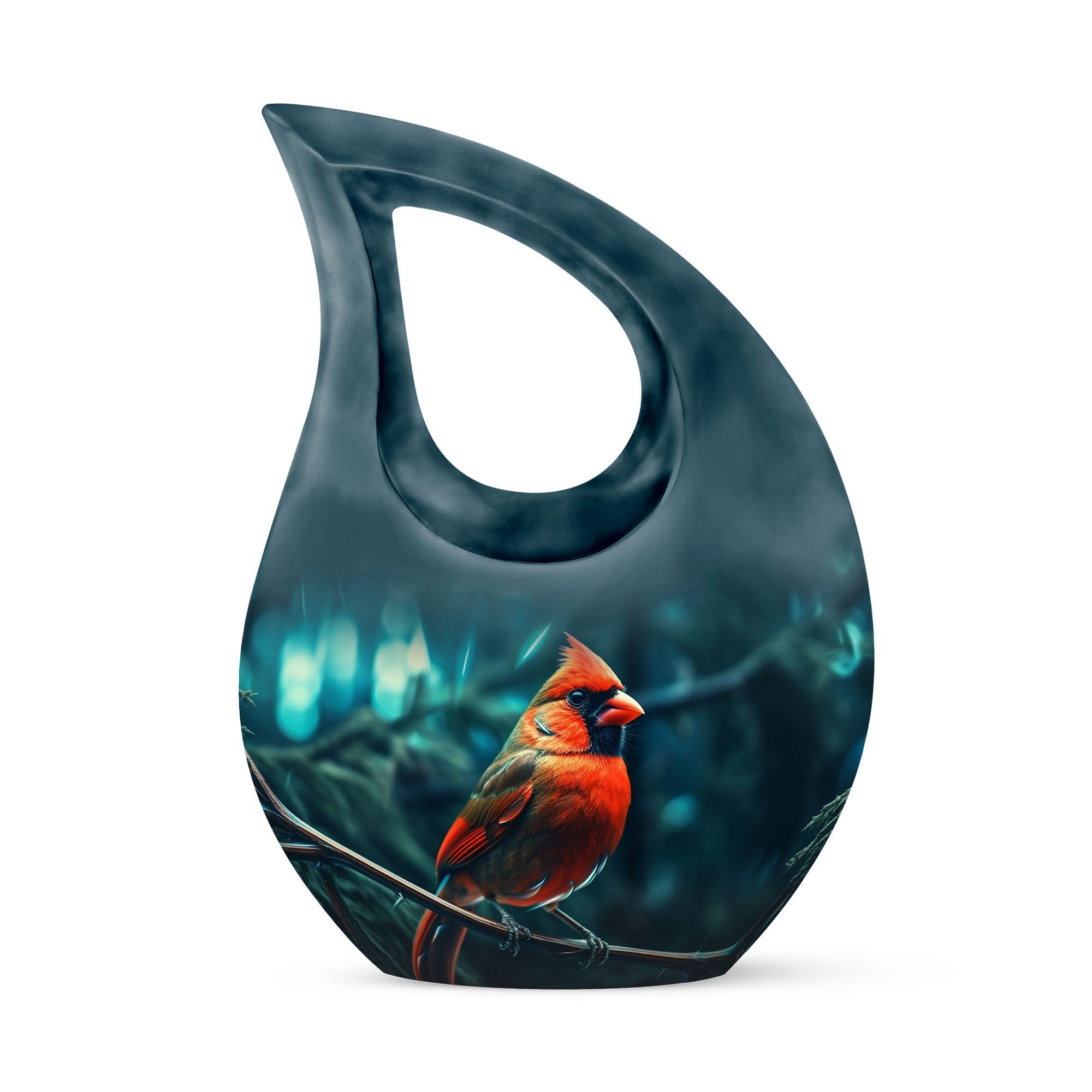 Cardinal Bird Urn - Urn For Human Ashes Adult Female - Adult Cremation ...