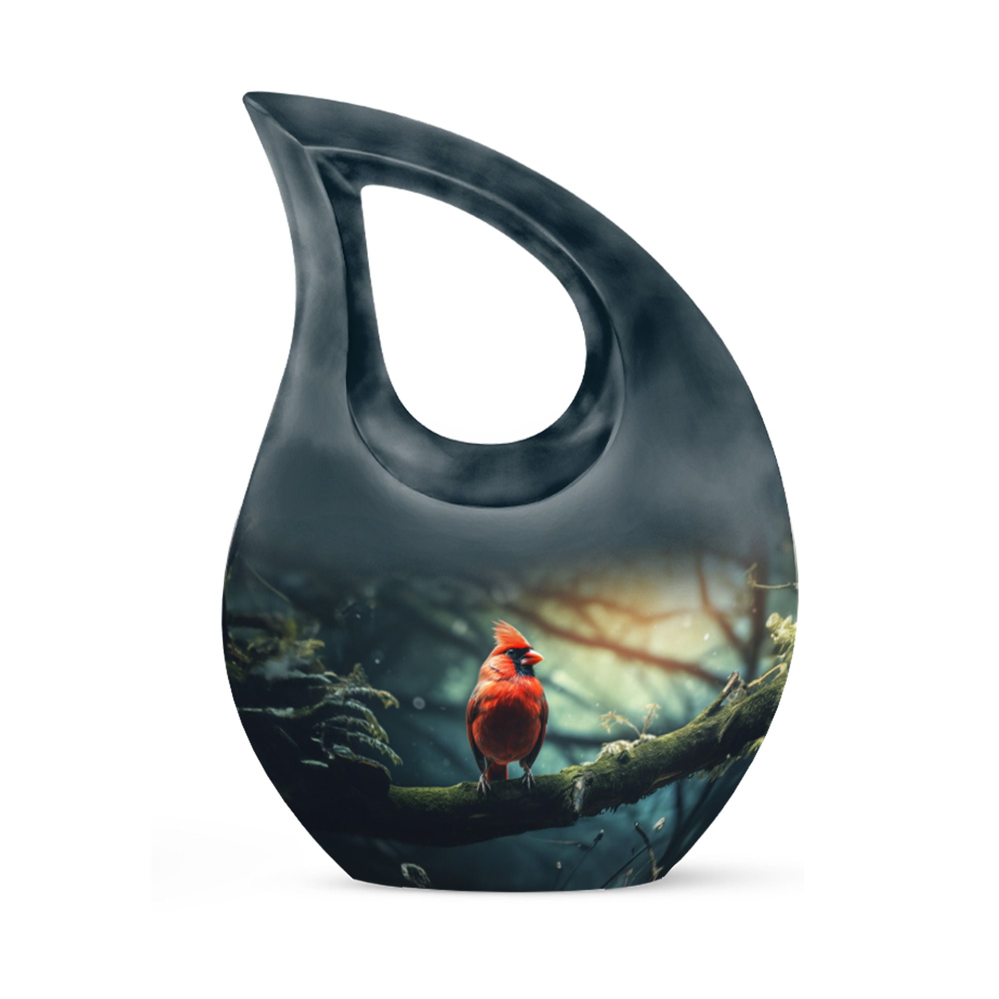 Cardinal Bird Urn - Urns For Adults Men & Womem - Funeral Urns Fopr ...