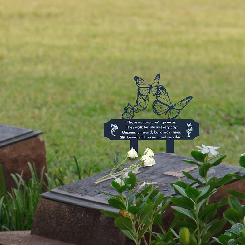 Cardinal Birds Memorial Plaque Stake - Touching Cemetery Decoration To ...