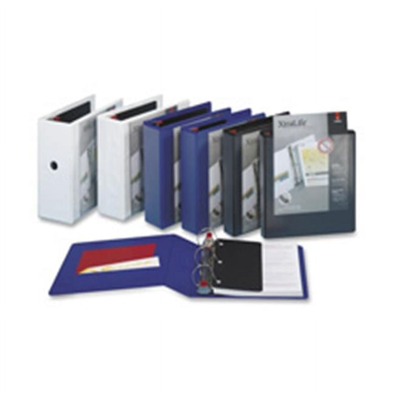 Cardinal Brands- Inc Clearvue Binder - White - 1.50in. D-Ring - 11in.x8 ...