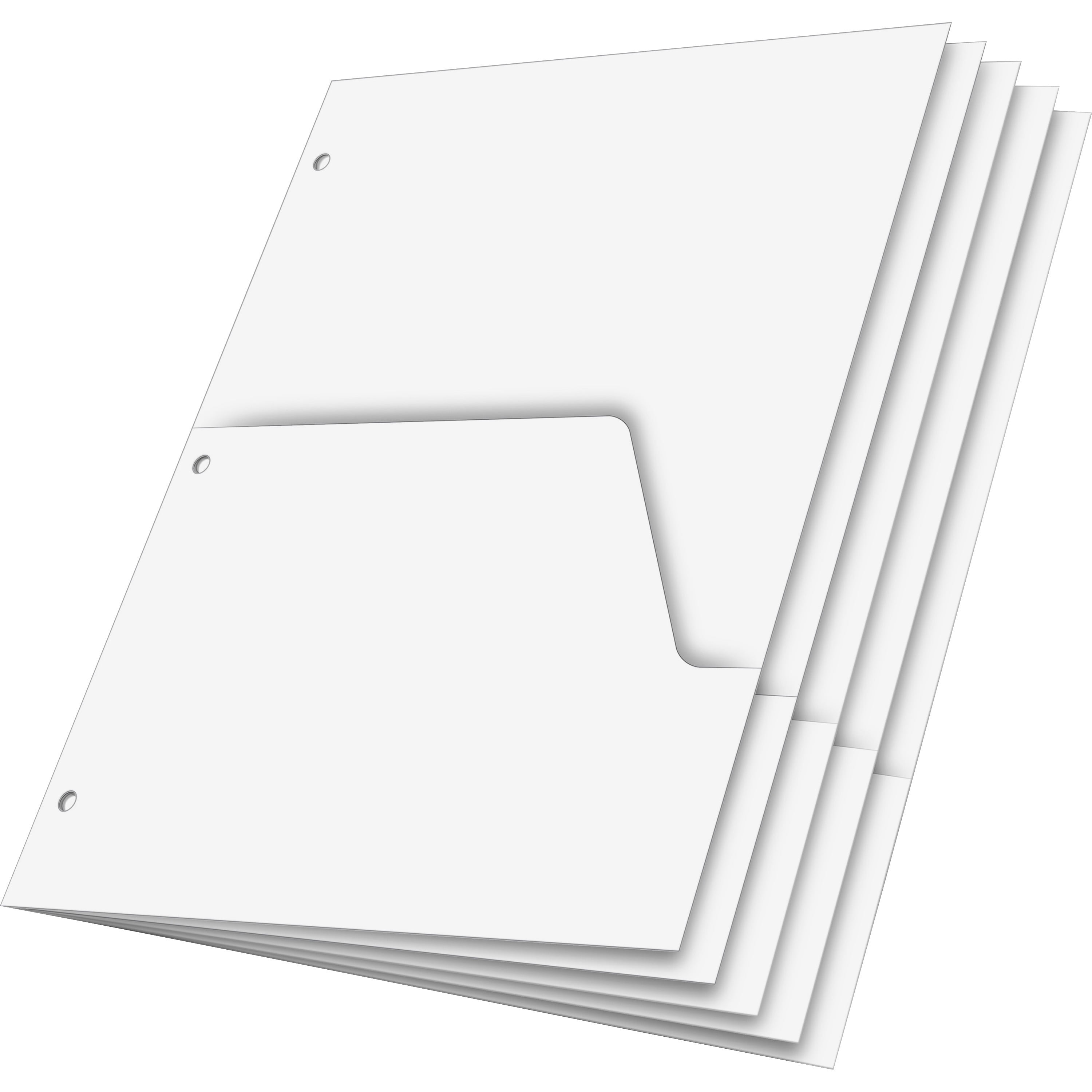 Cardinal, CRD60155, Ring Binder Double Pocket Dividers, 5 / Pack ...