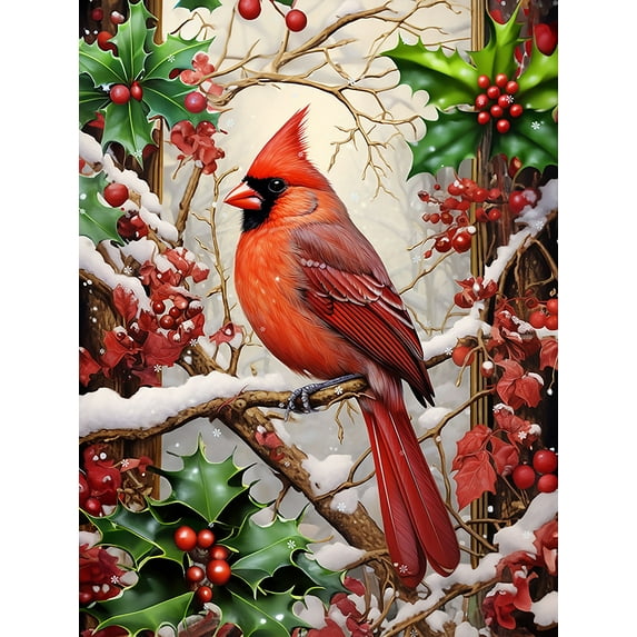 Springbok 500 Piece Cardinal Carols Jigsaw Puzzle for Adults - Poster ...