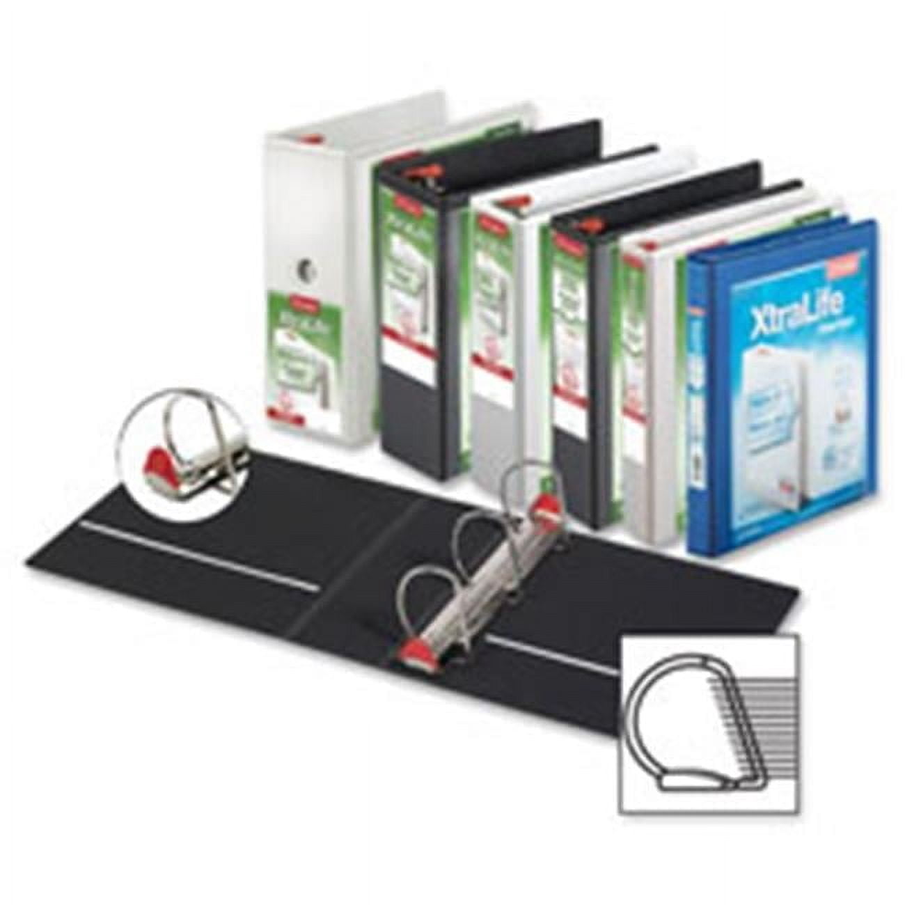 Cardinal Clearvue Binder, D-Ring, 6 in. Capacity, 11 in. x 8.5 in ...