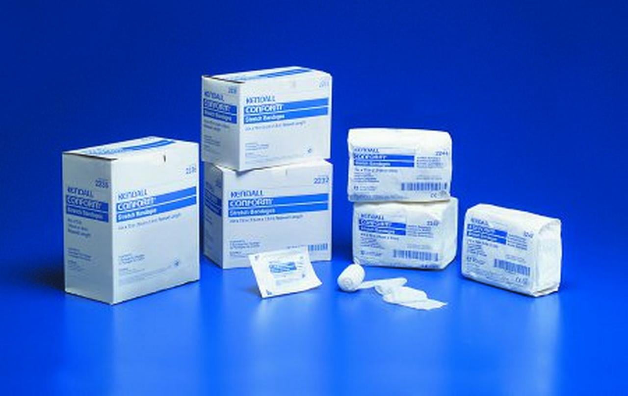 Cardinal Conforming Bandage Curity Cotton / Polyester 1-Ply 2 X 75 Inch ...