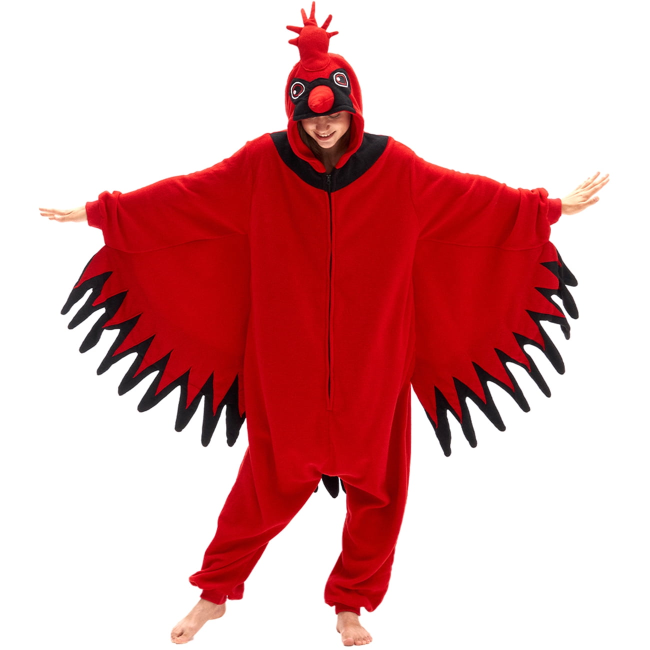 Cardinal Costume, Bird Costumes for Adults, Funny Onesies for Adults ...