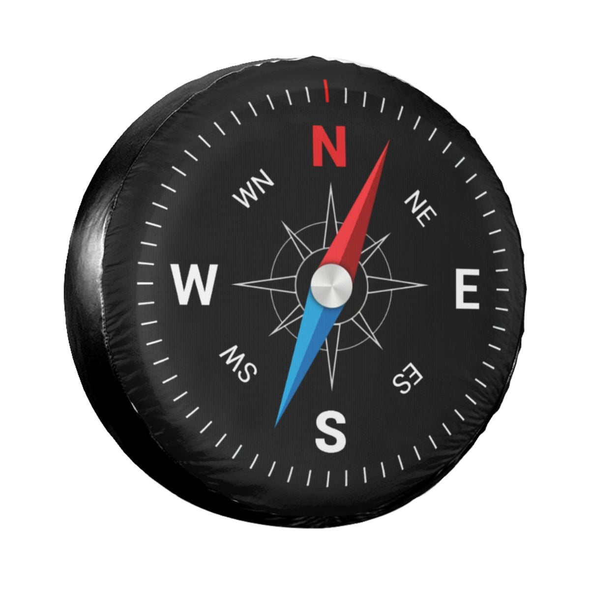 Cardinal Directions And Compass Rose Spare Wheel Tire Cover for ...