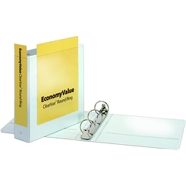 Cardinal EconomyValue ClearVue Round Ring Binder- 2 in - w o Packaging ...