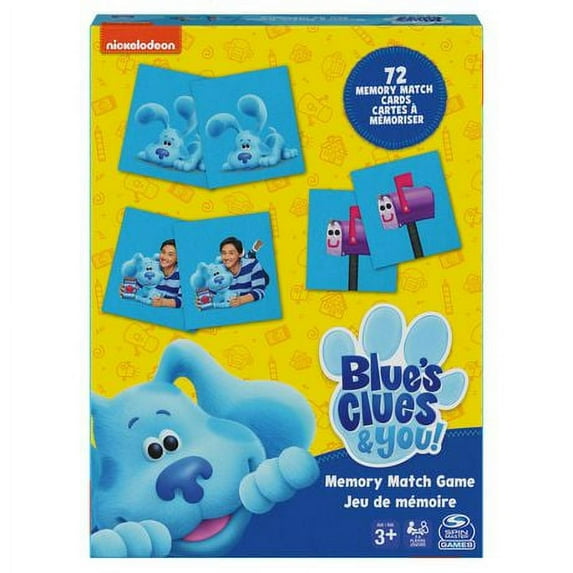 Cardinal Games Blue's Clues Memory Match Game - Walmart.com
