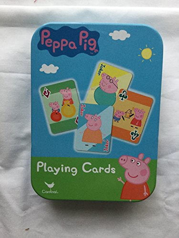 Cardinal Games Peppa Pig Card In Mini Tin - Walmart.com