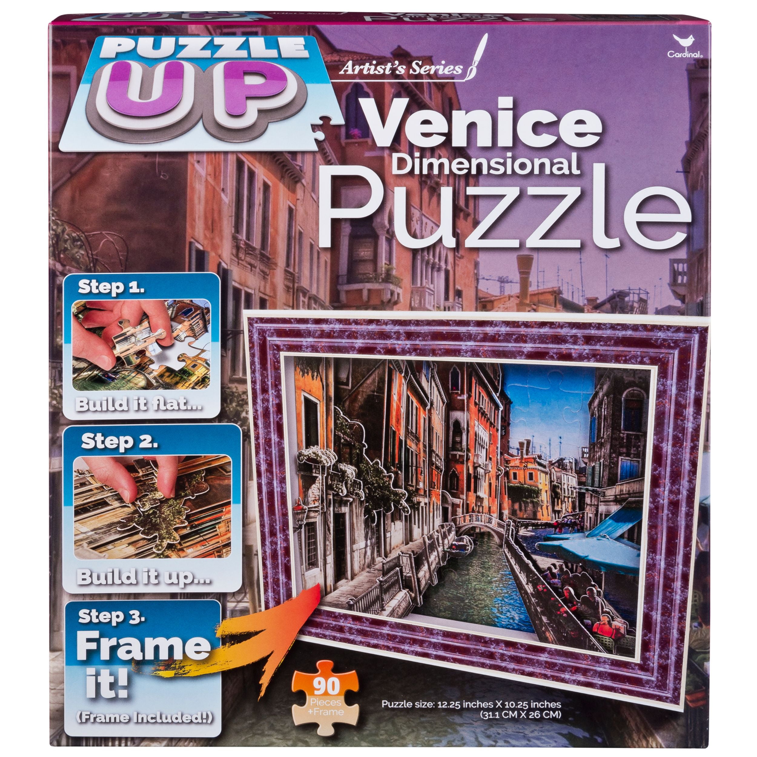 Cardinal Games - Puzzle Up Venice Dimensional Puzzle - Walmart.com