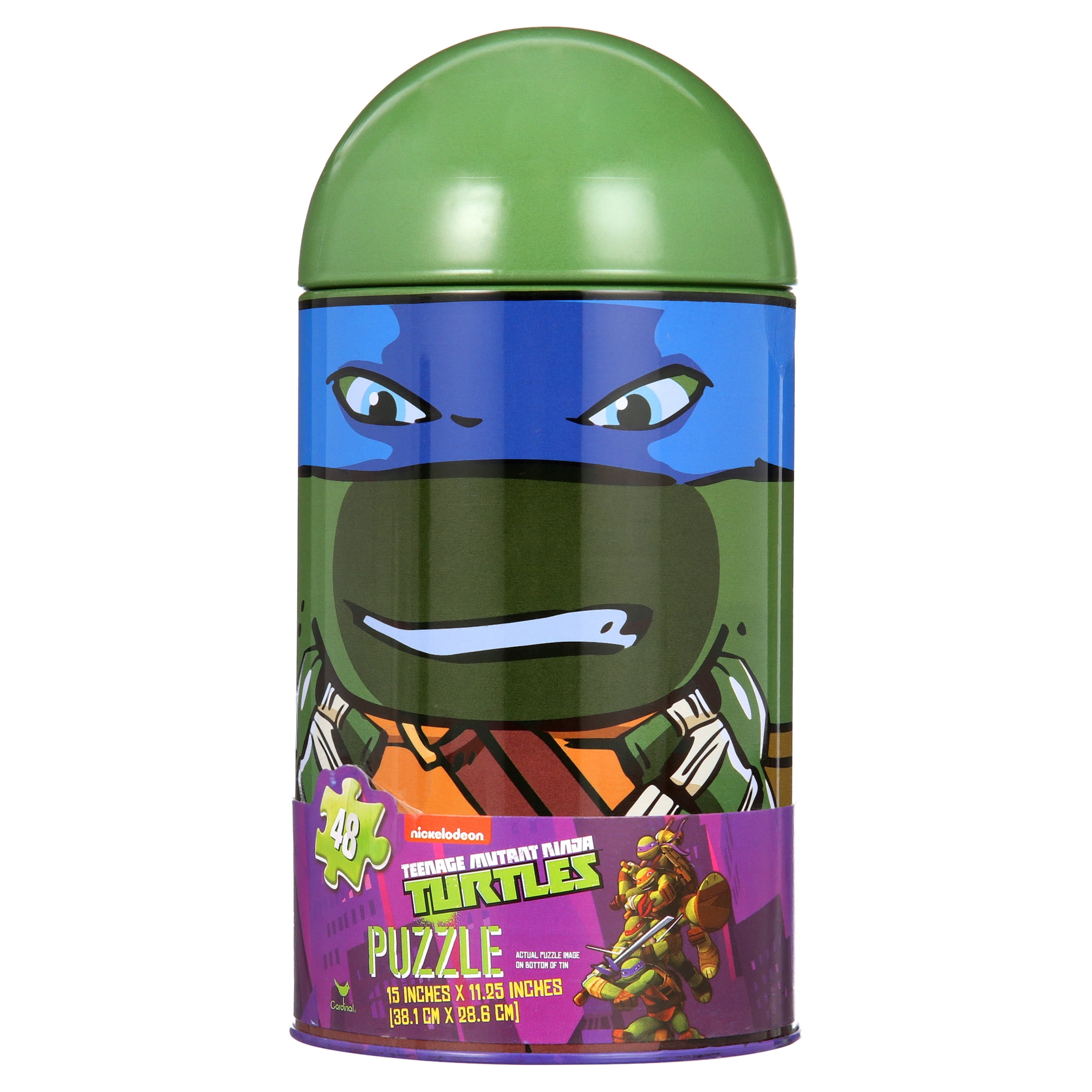 Cardinal Games TMNT Kids Jigsaw Capsule Puzzle, 48 Pieces in ...