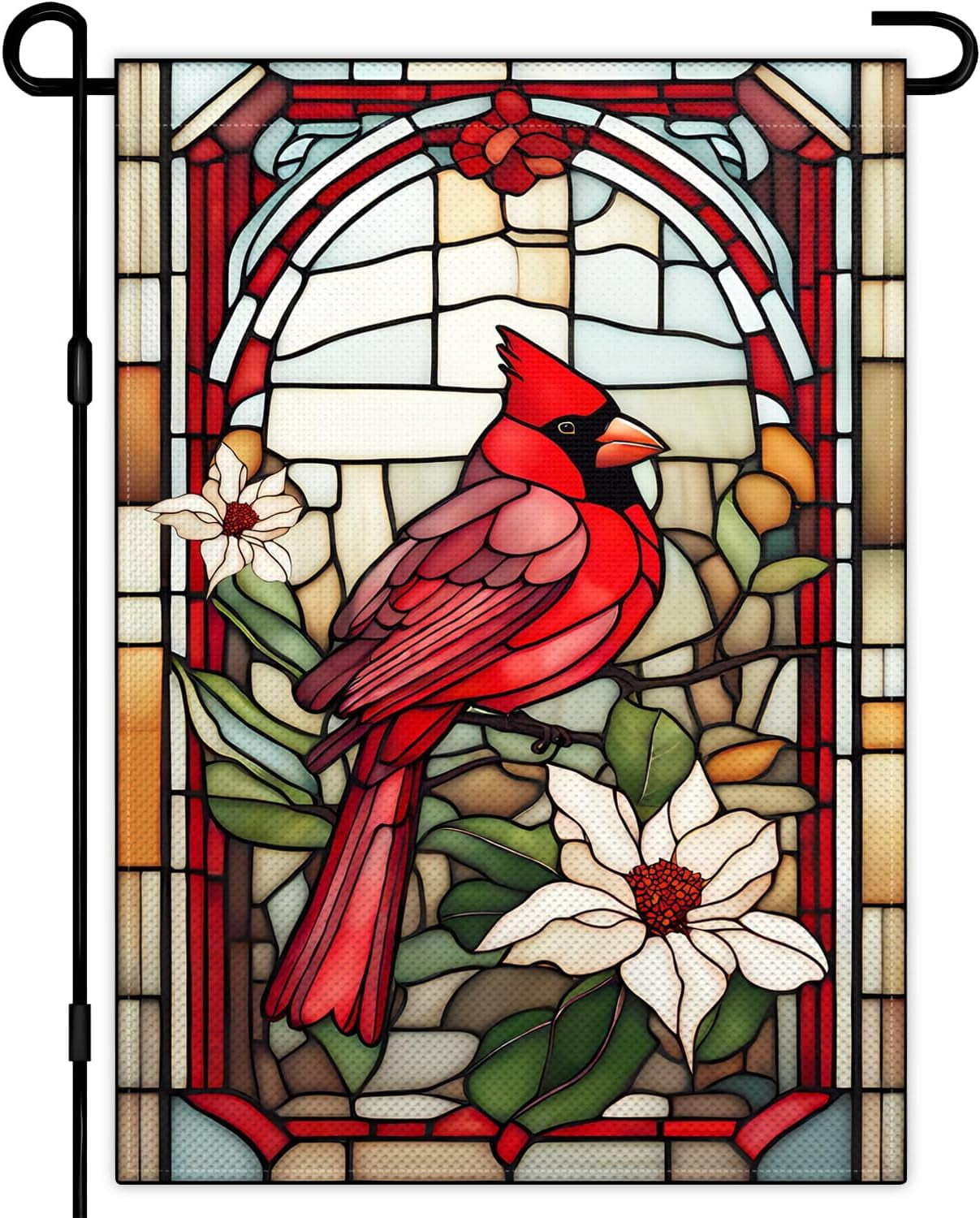 Cardinal Garden Flag for Outside 12x18 inch Double Sided Spring Summer ...
