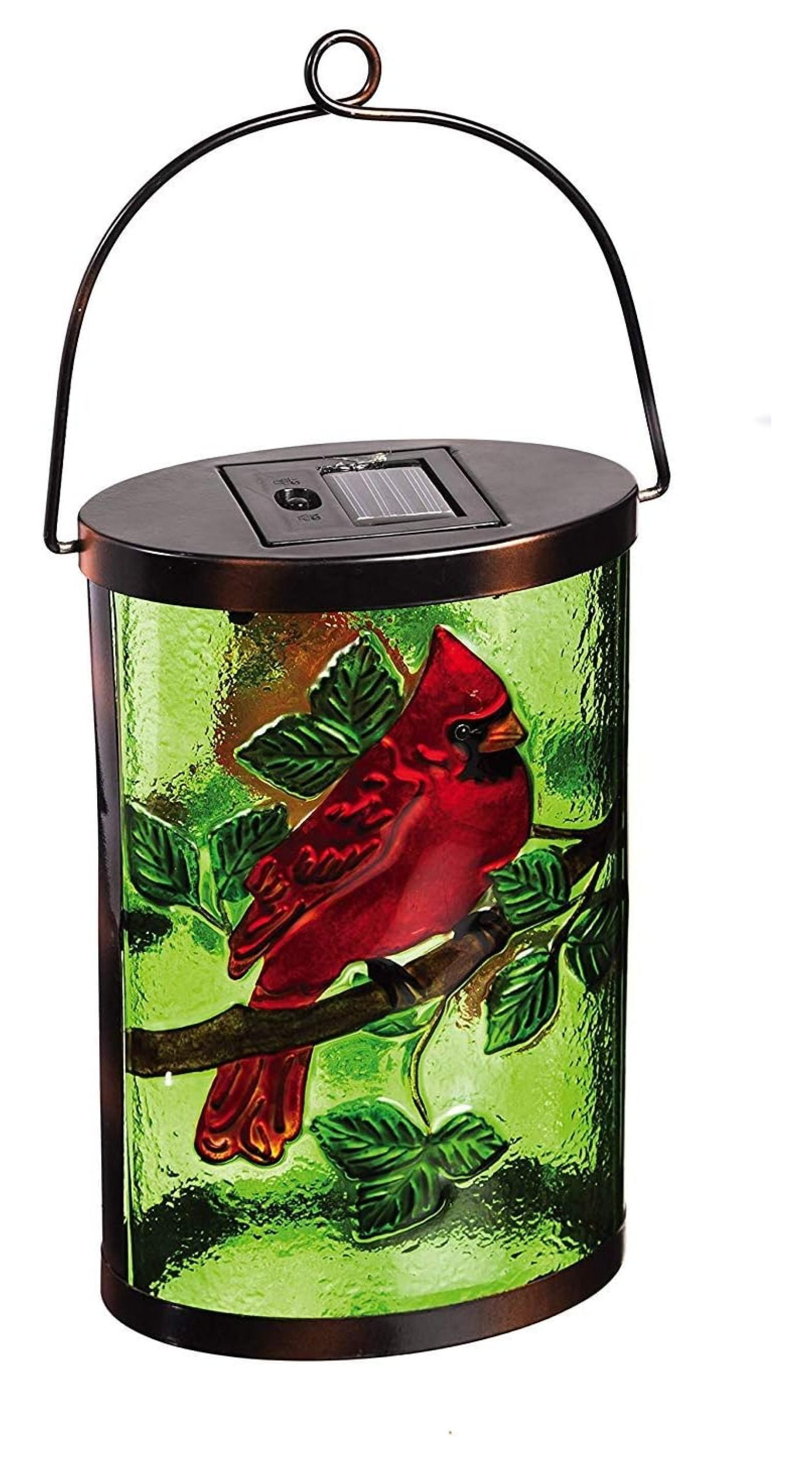 Cardinal Garden Friends Hanging Solar Lantern - Walmart.com