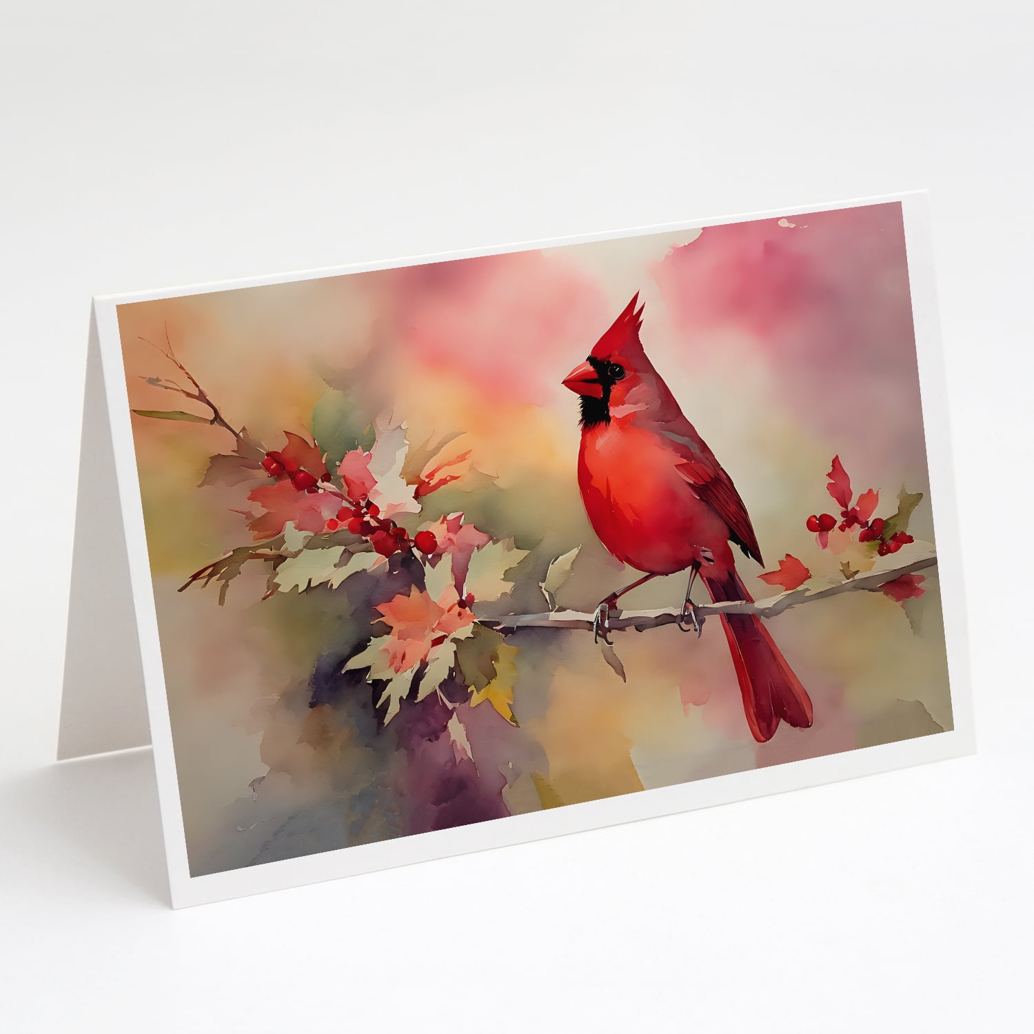 Cardinal Greeting Cards Pack of 8 7 in x 5 in - Walmart.com
