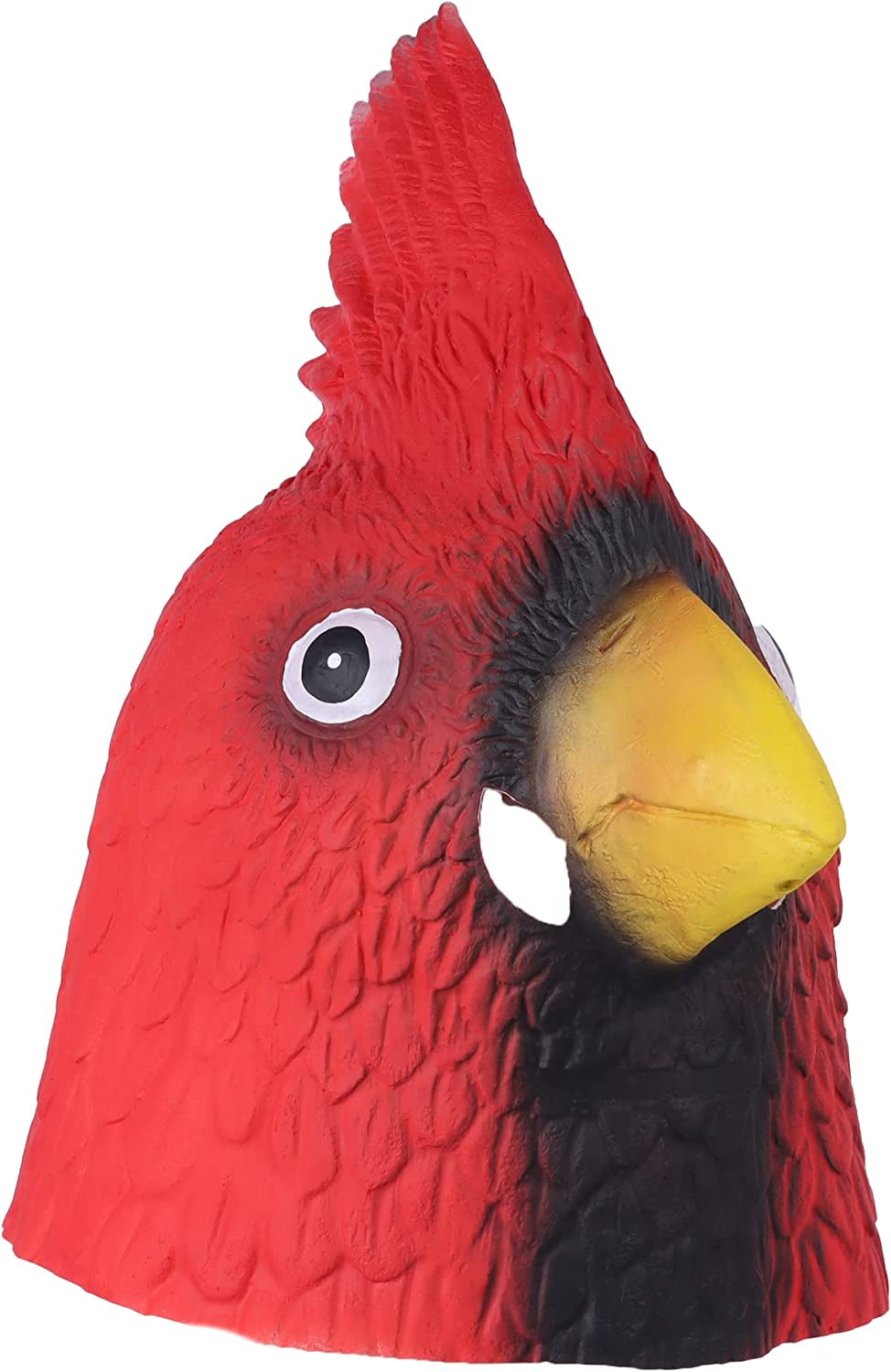 Cardinal Head Latex Mask Dress up Halloween Costume Party Mask Cosplay ...