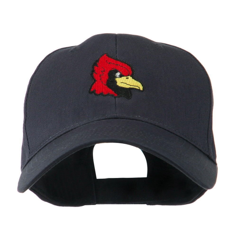 Cardinal Head Mascot Embroidered Cap - Navy OSFM - Walmart.com