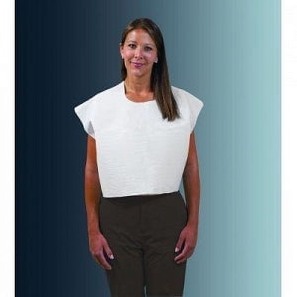 Cardinal Health 3-Ply Tissue Disposable Patients Gowns, White, 30" x 21 ...