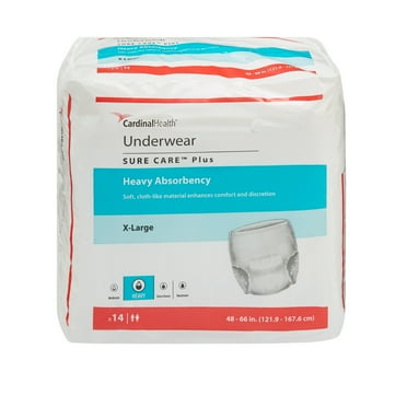 Assurance Men's Incontinence Underwear, Maximum Absorbency, L/XL (36 ...