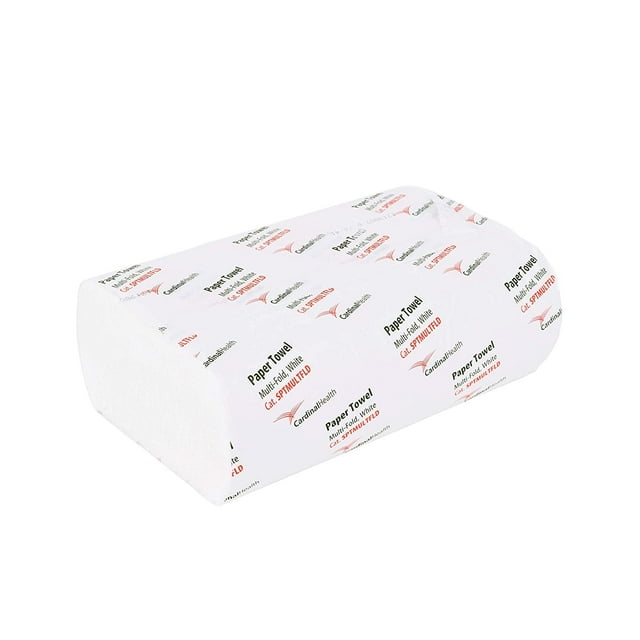 Cardinal Health Multifold Paper Towel, 9.2x9.4 Inch, White, 16 Packs ...