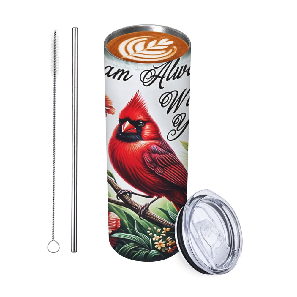 Cardinal I Am Always With You Memorial 20oz Coffee Mug Cup,Stainless ...