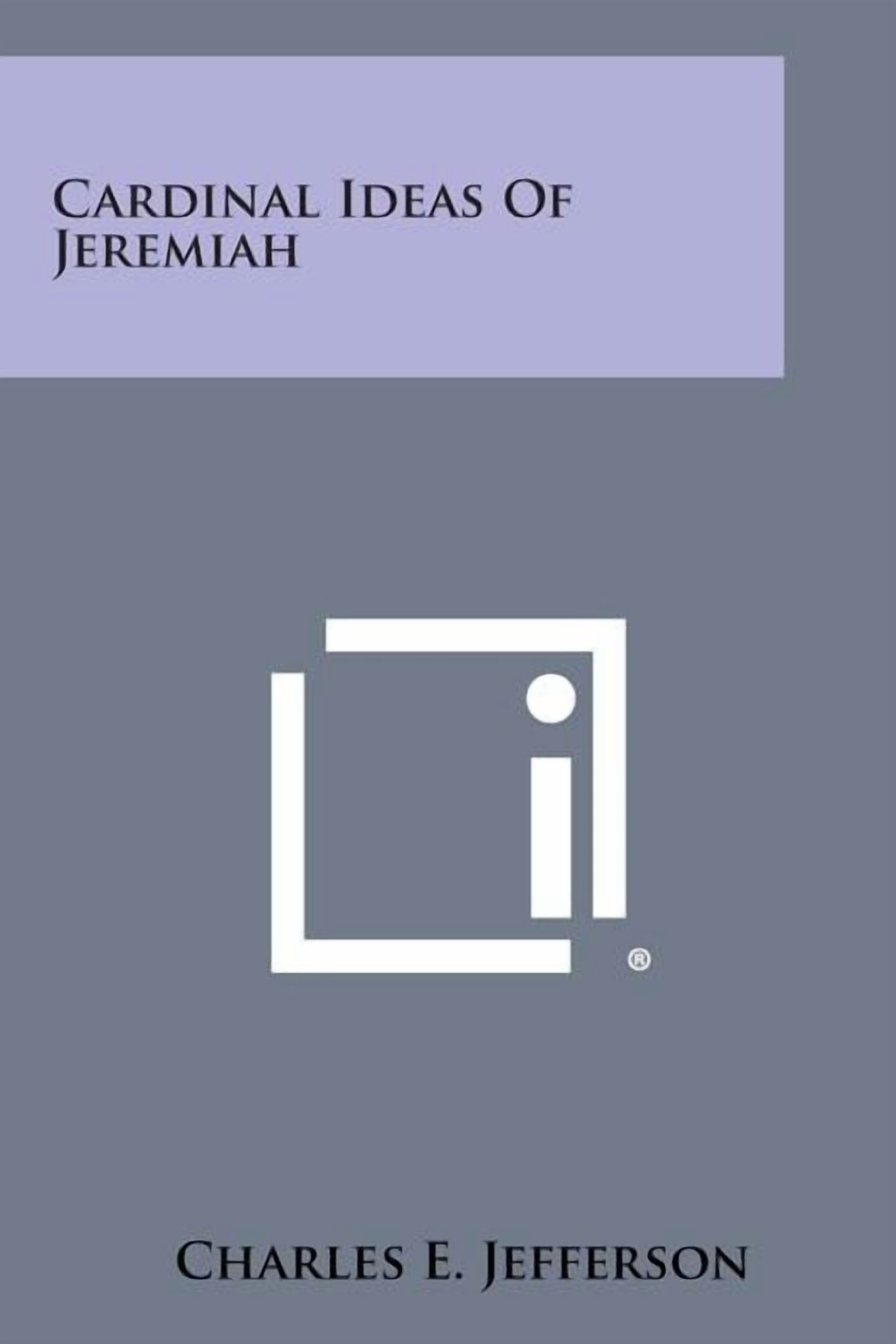 Cardinal Ideas of Jeremiah (Paperback) - Walmart Business Supplies