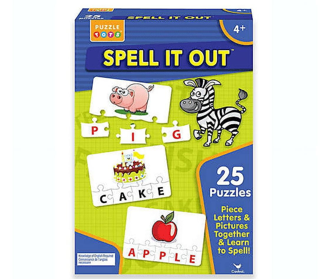 Cardinal Match And Learn 72pc Pallet Spelling - Walmart.com