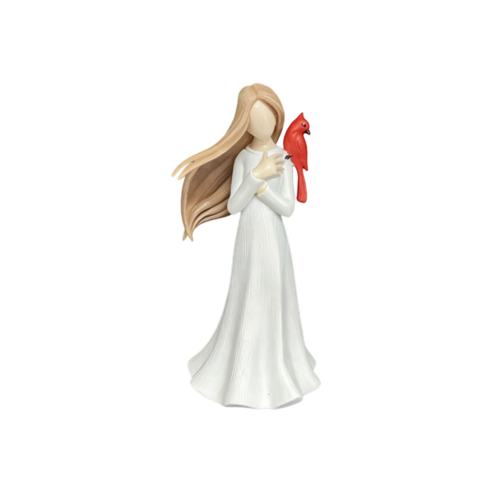 Cardinal Memorial of Love and Serenity Statue Angel Cardinal Figurines ...