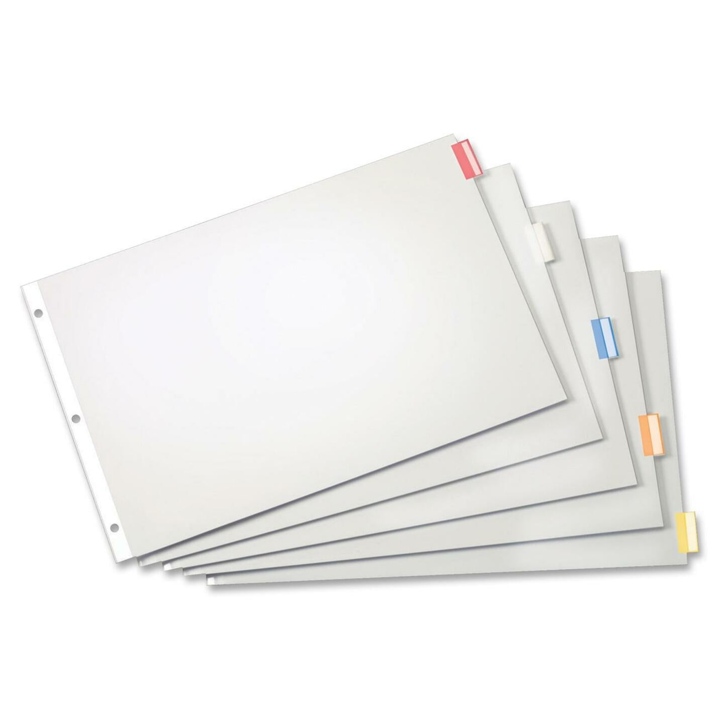 Cardinal Multicolor Insertable Index Dividers - Walmart.com