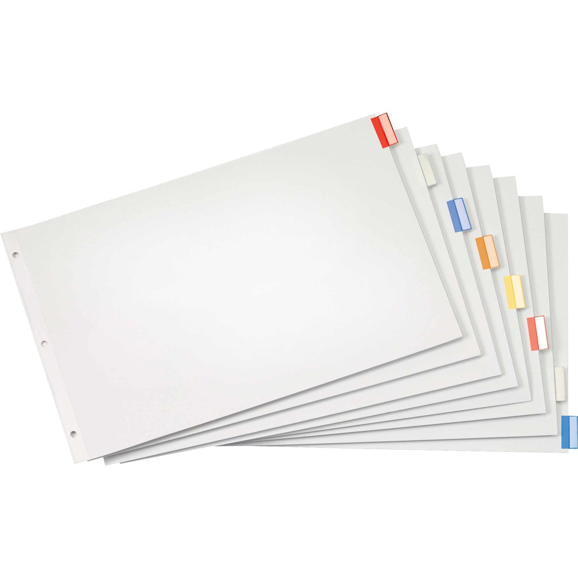 Cardinal Multicolor Insertable Index Dividers - Walmart.com