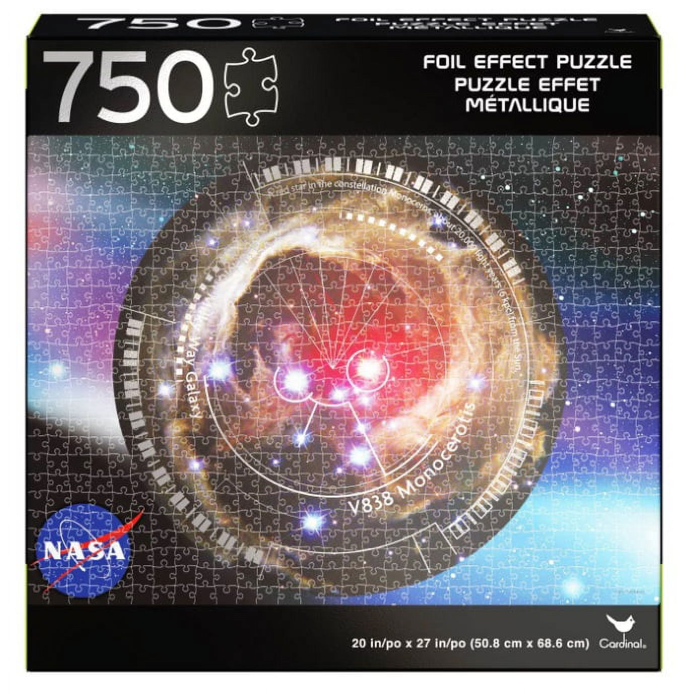 Cardinal Nasa: Monocerotis Foil Effect Puzzle - 750pc - Walmart.com